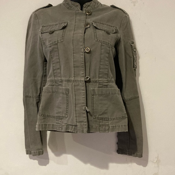 American Rag | Jackets & Coats | Vintage Green American Rag Military ...